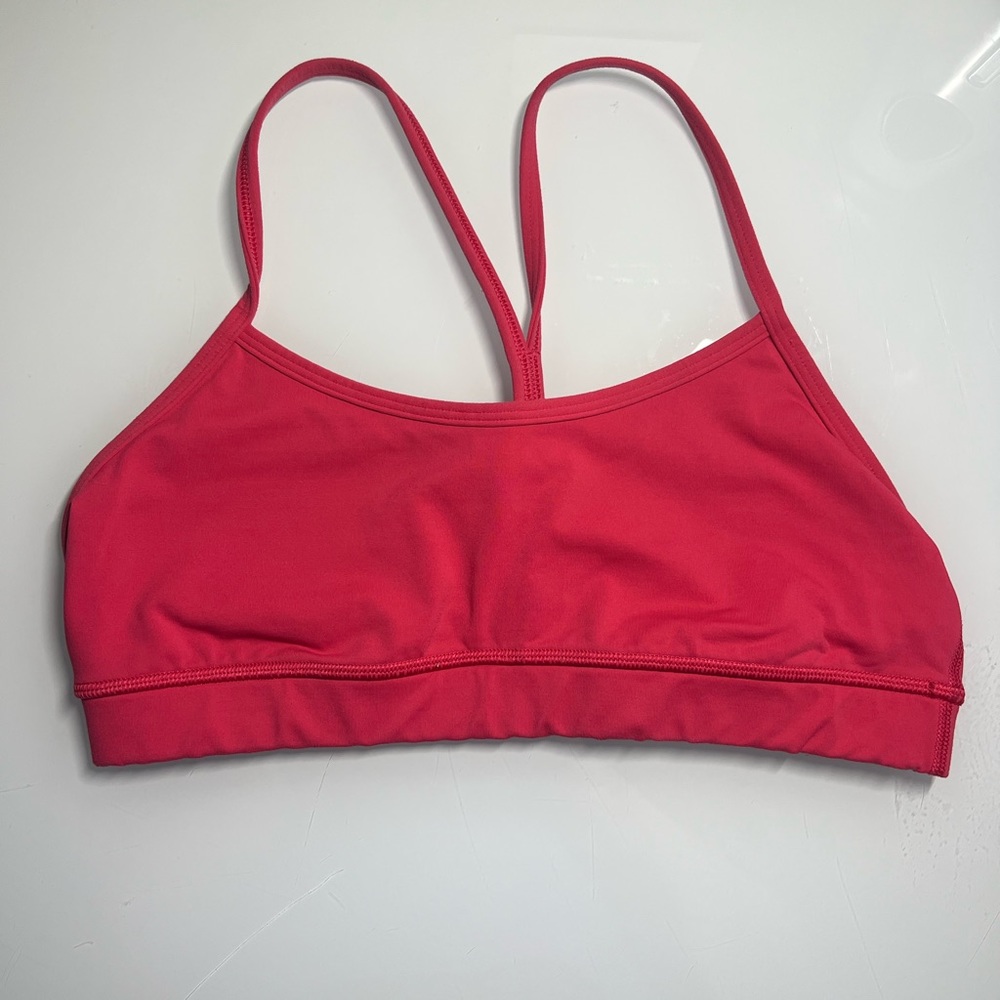 Lulu Bra - Flow Y Bra - Size 8 A-C Cup - Pink - Gem